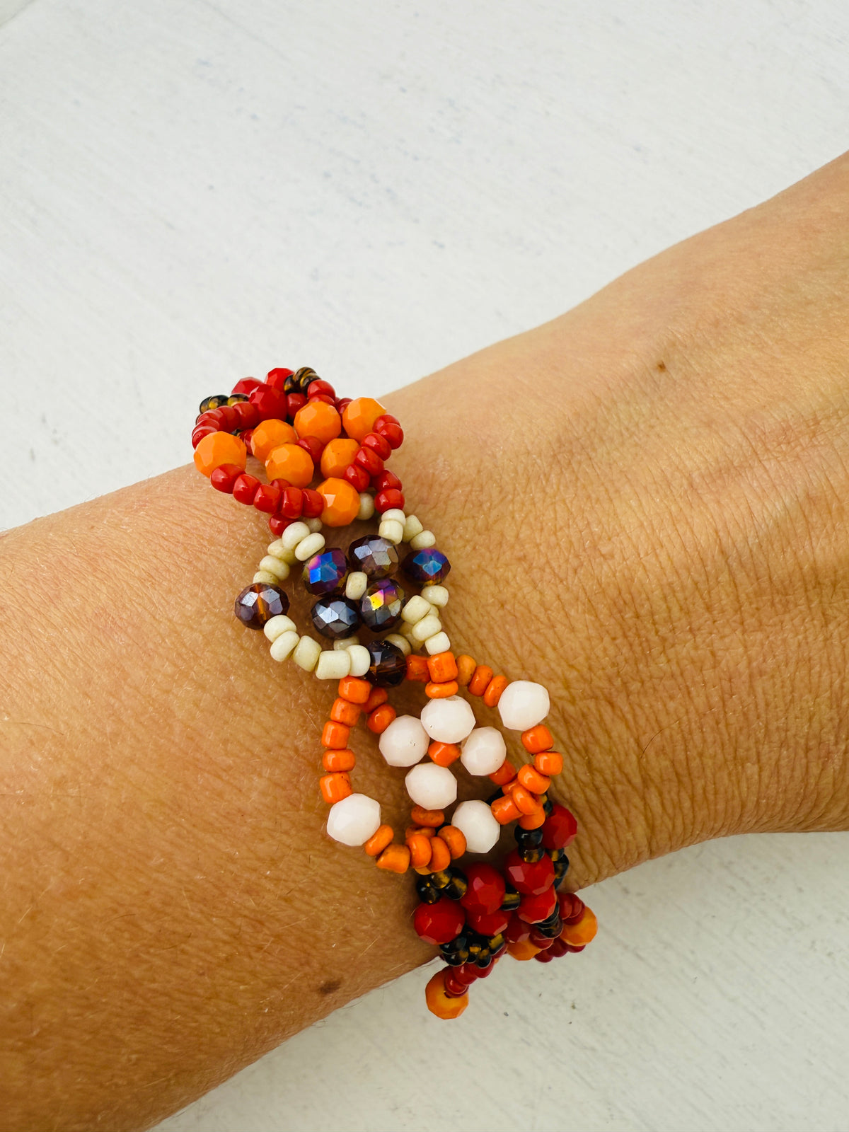 Leto Bracelet - Orange– The Red Gecko UK