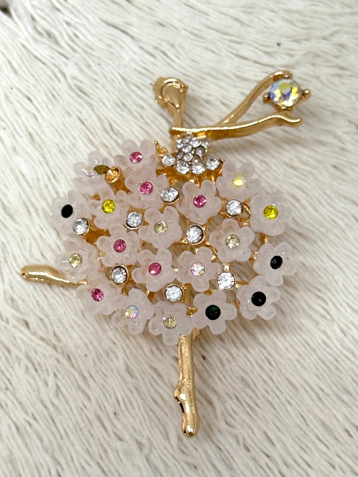 Dancing Girl - Brooch | The Red Gecko– The Red Gecko UK